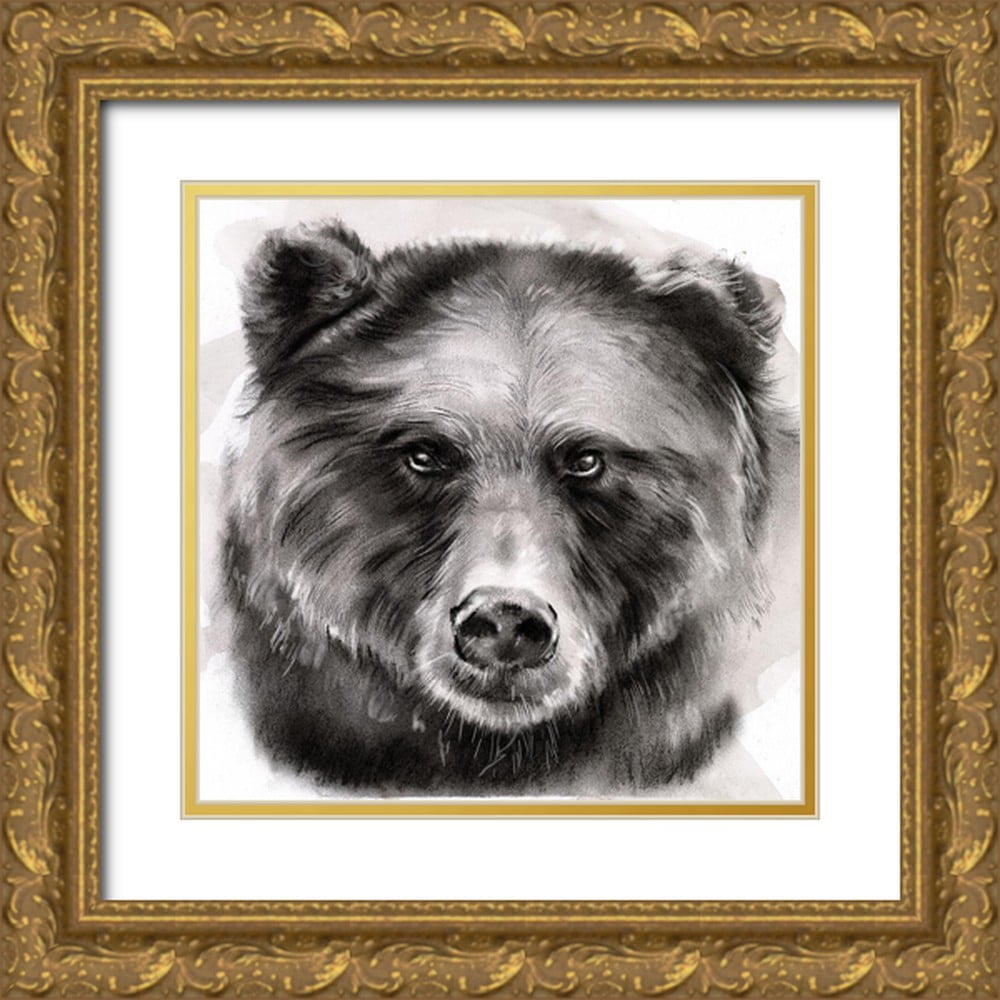 Parker, Jennifer Paxton 20x20 Gold Ornate Wood Framed with Double ...