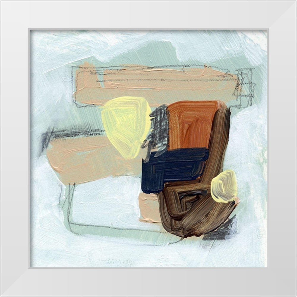 Parker, Jennifer Paxton 20x20 White Modern Wood Framed Museum Art Print ...