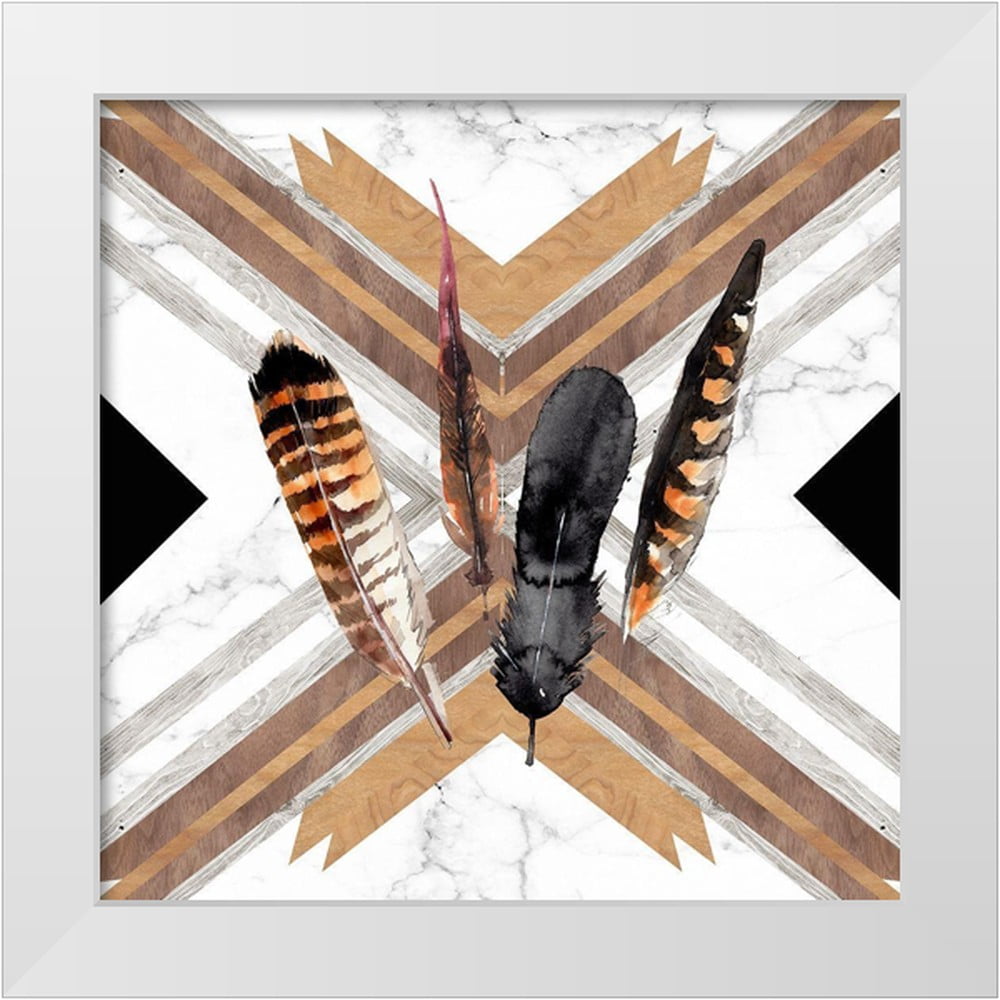 Parker, Jennifer Paxton 20x20 White Modern Wood Framed Museum Art Print ...