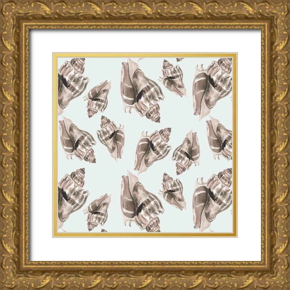 Parker, Jennifer Paxton 26x26 Gold Ornate Wood Framed with Double ...