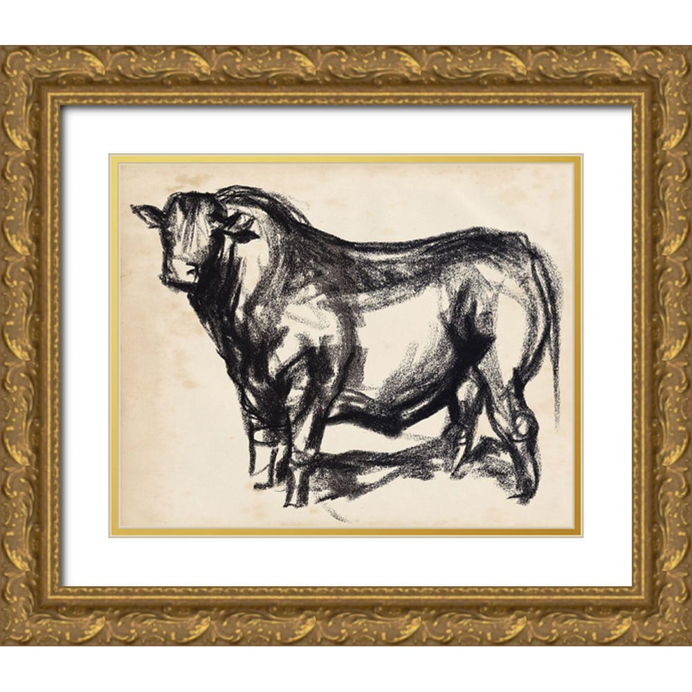 Parker, Jennifer Paxton 32x26 Gold Ornate Wood Framed with Double ...