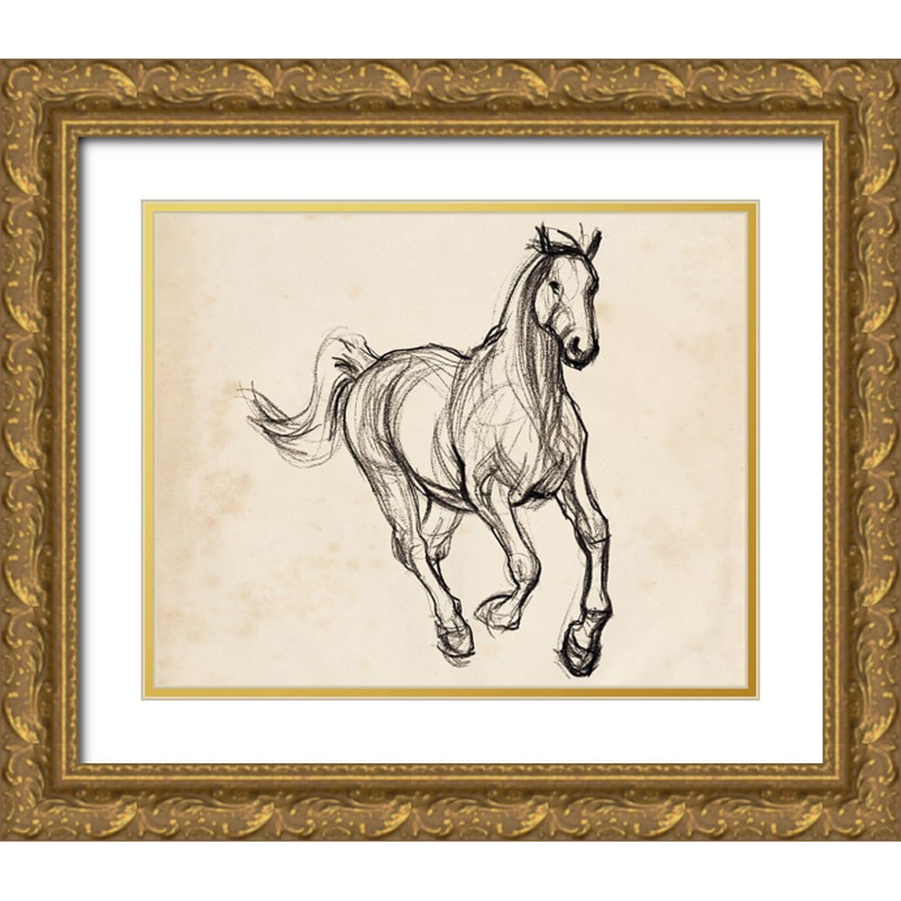 Parker, Jennifer Paxton 32x26 Gold Ornate Wood Framed with Double ...