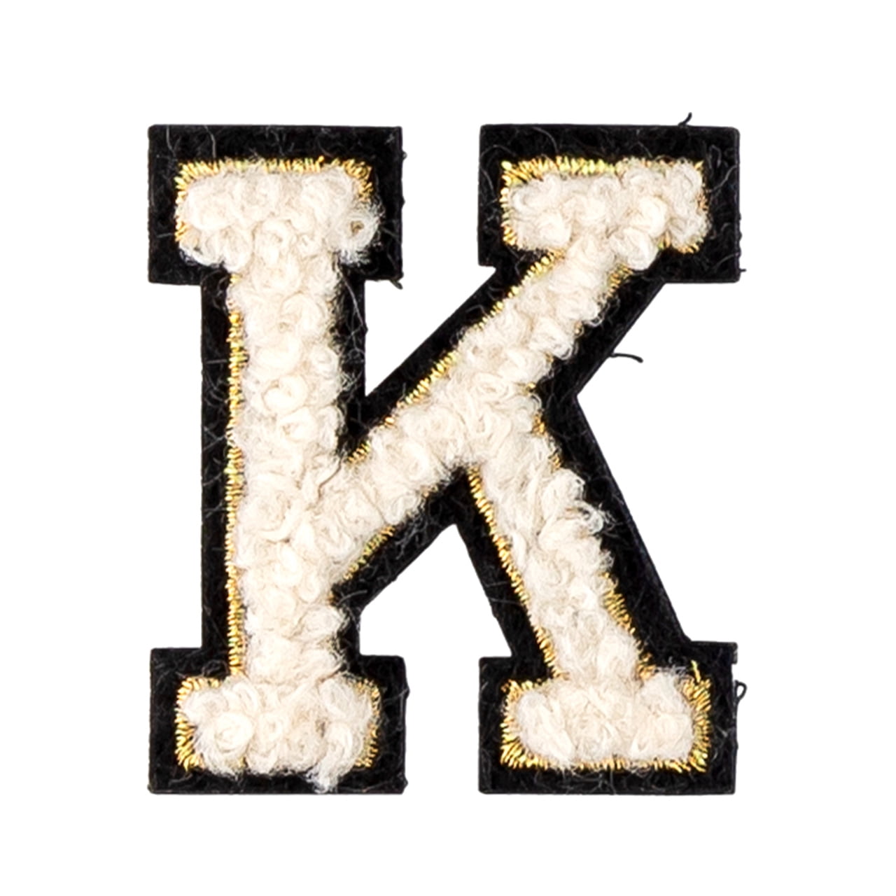 Parker Kids Co. Hoop & Loop Patch - Letter K - Walmart Business Supplies