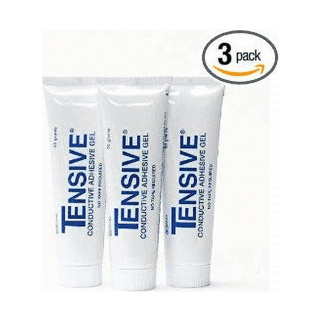 Parker Labs 22-60 Tensive Conductive Adhesive Gel 50 gm Tube (Set of 3 ...