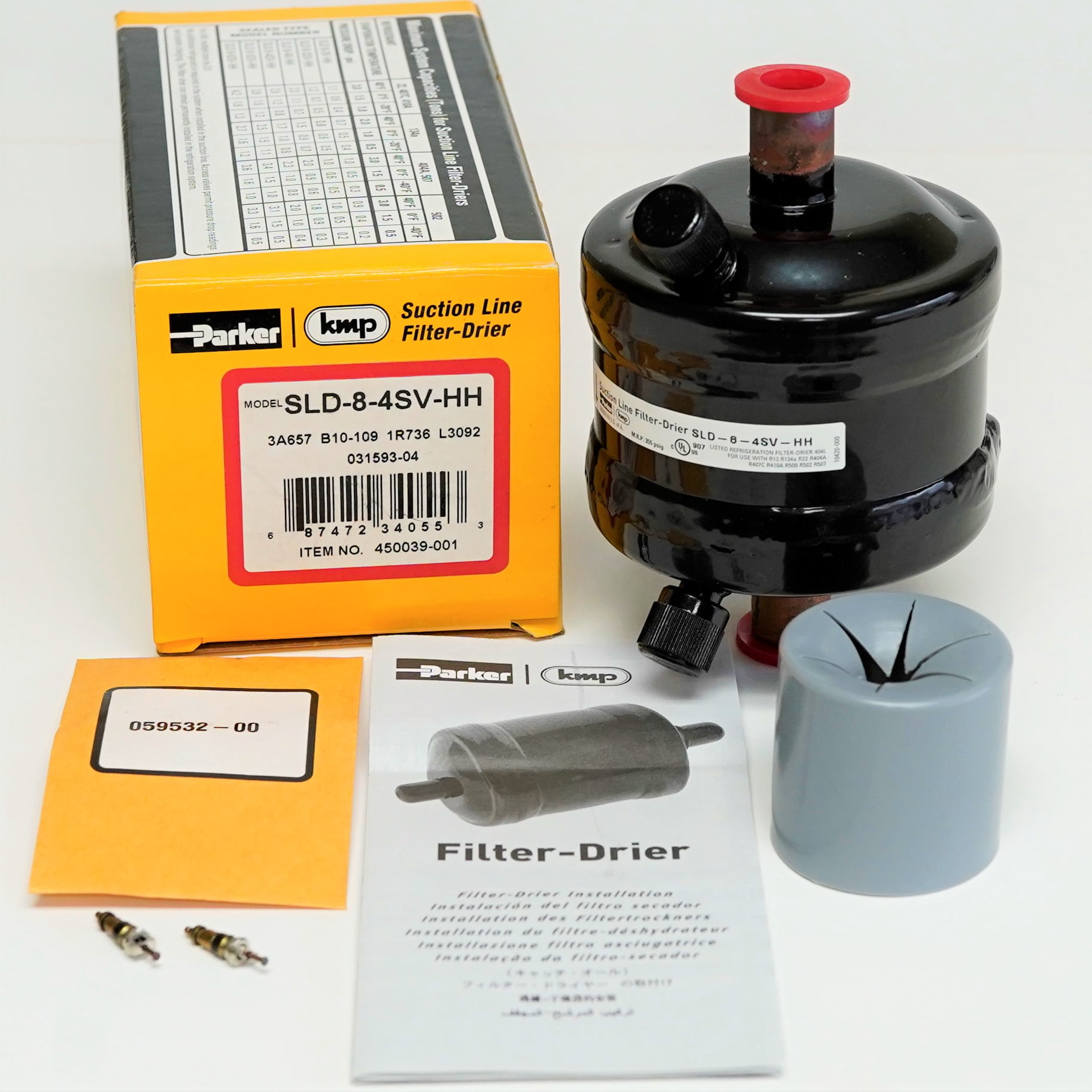 Parker Line Filter/Dryer SLD-8-4SV-HH - Walmart.com