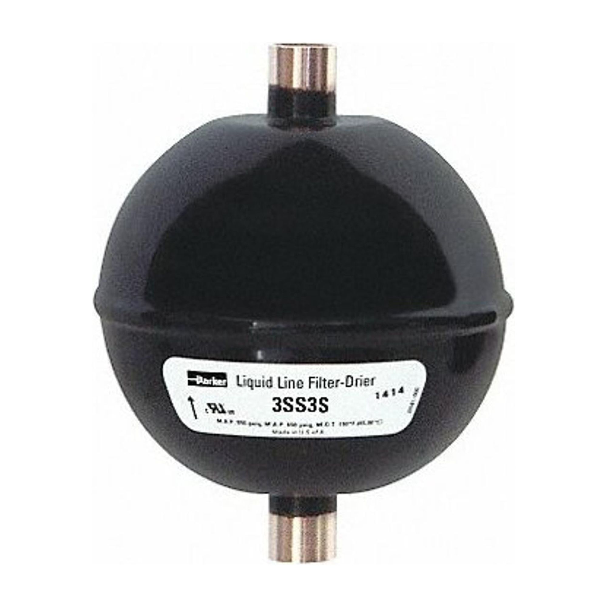 Parker Liquid Line Filter Dryer,4.5in L,650 psi 3SS3S - Walmart.com