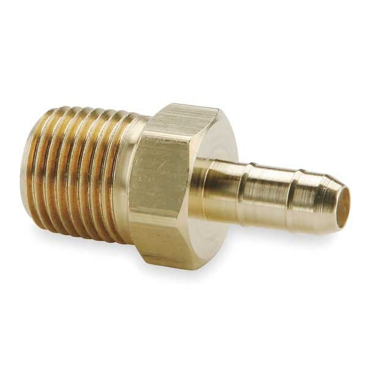 Parker Male Connector,1/4 In Tube Size,Brass 27-2 - Walmart.com