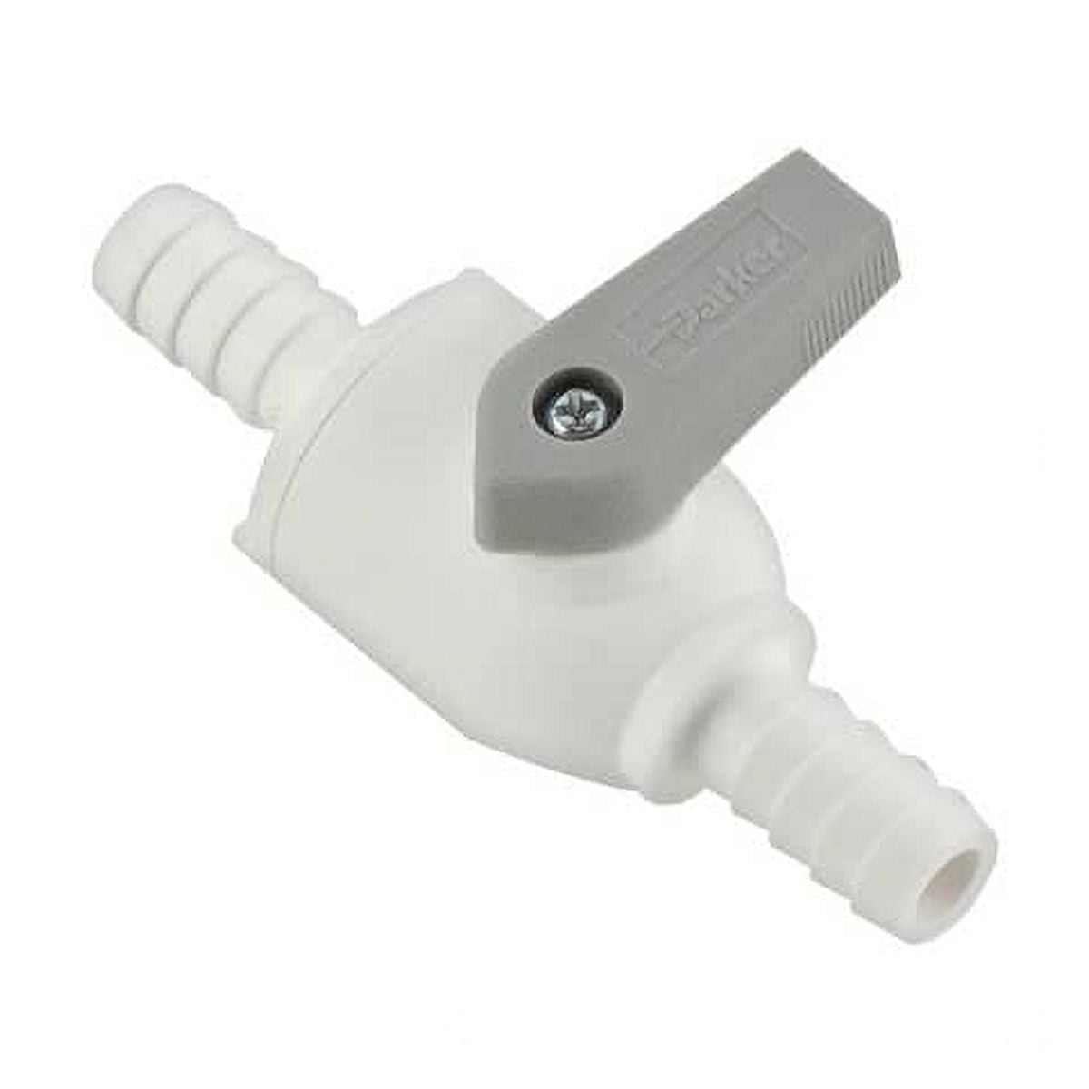 Parker Manual 2-Way Ball Valve,Barb,Polypro PBPP4VUC4 - Walmart.com