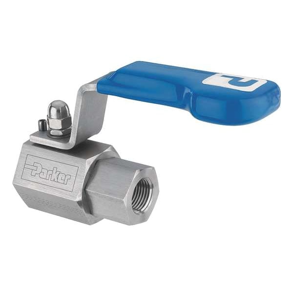 Parker Manual 2-Way Ball Valve,NPT,316 SS HPBYB8FF - Walmart.com