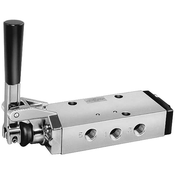 Parker Manual Air Control Valve,4-Way,3/8In NPT 422CR023W - Walmart.com