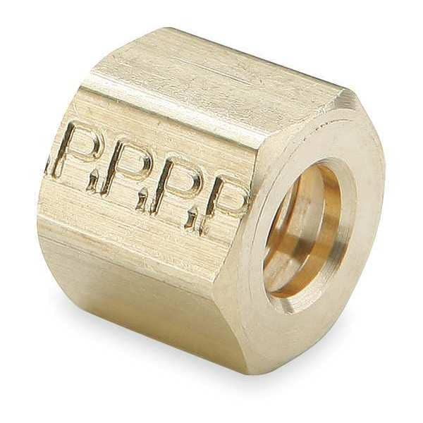 Parker 1/8" Compression Brass Nut 10PK 61C-2 - Walmart.com