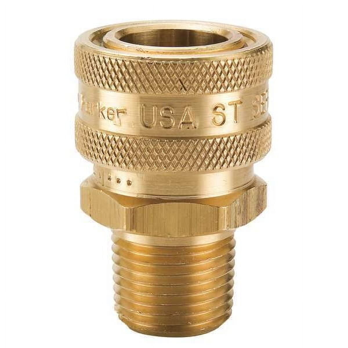 Parker Quick Connect,Socket,3/4",3/4"-14 BST-6M - Walmart.com