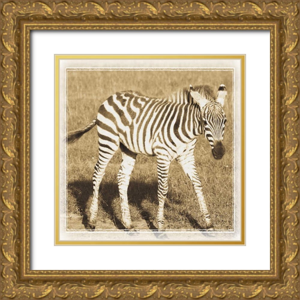 Parker, Susann 20x20 Gold Ornate Wood Framed with Double Matting Museum ...