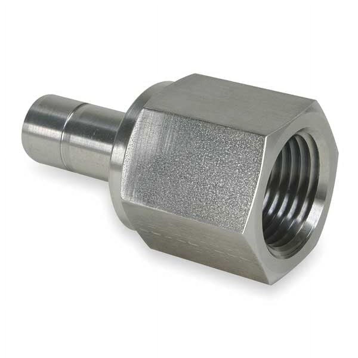 Parker Tube End Adapter,316 SS,A-LOKxF,1/4In 4FA4N-316 - Walmart.com