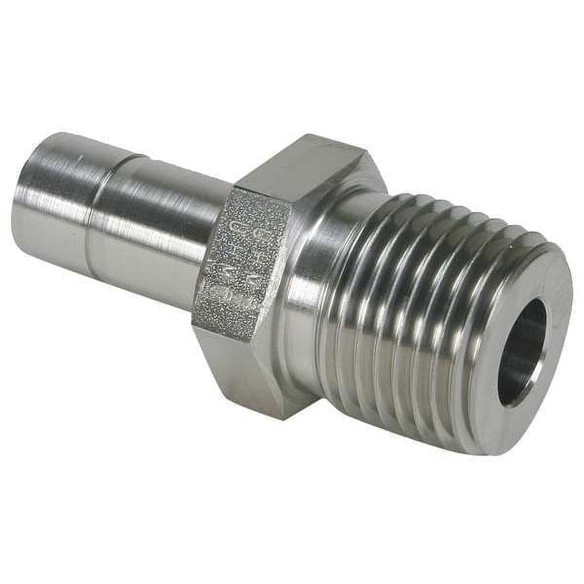 Parker Tube End Adapter,SS,MxTube,1/4Inx1/8In 4MA2N-316 - Walmart.com