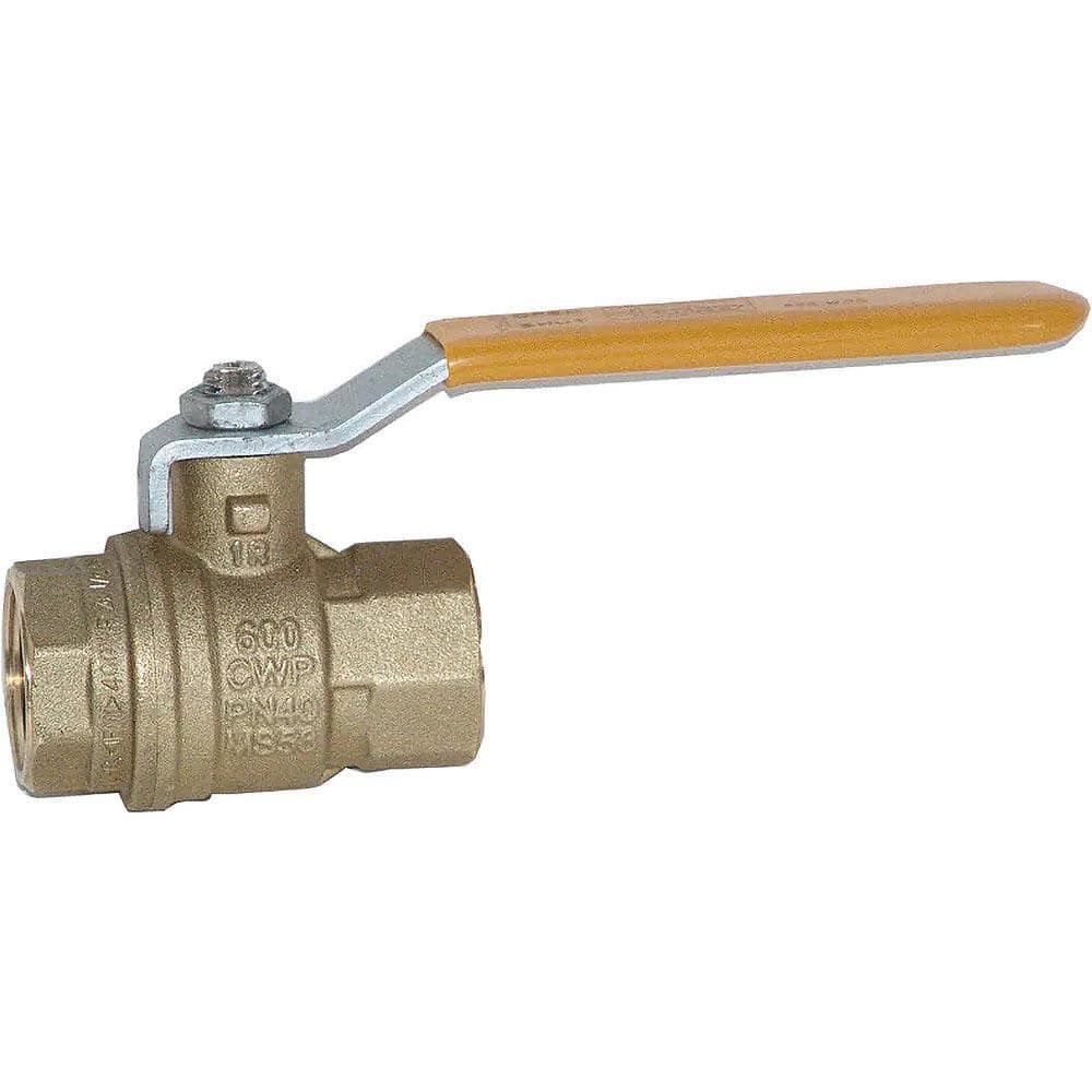 Parker XV520P-16 Standard Manual Ball Valve: 1" Pipe FNPT x FNPT ...