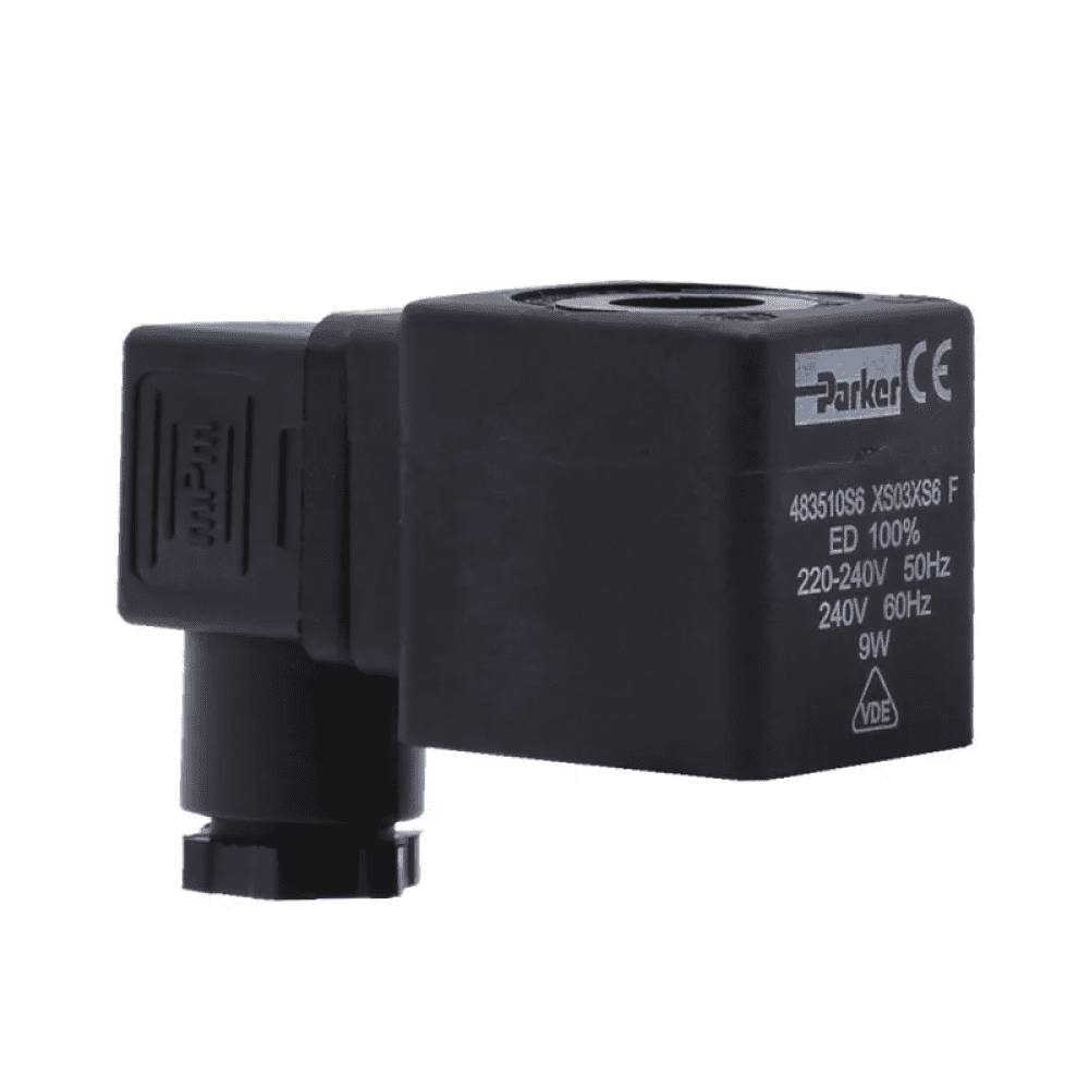 Parker's Precision Valve Control, Solenoid Valve Coil with Inductance ...