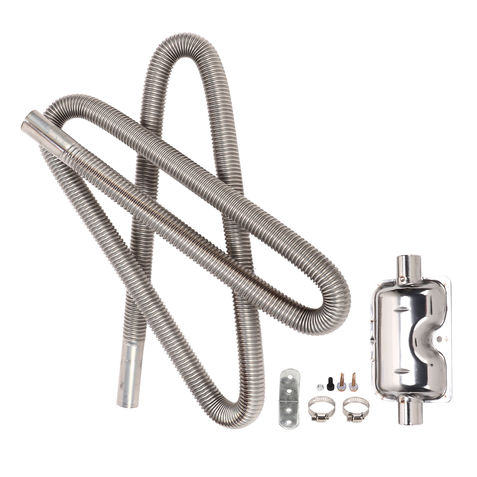 Parking Air Heater Exhaust Pipe with Muffler Stainless Steel Fuel Tank ...