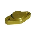 Parking Brake Block-Off Plate - Gold Anodize - Walmart.com