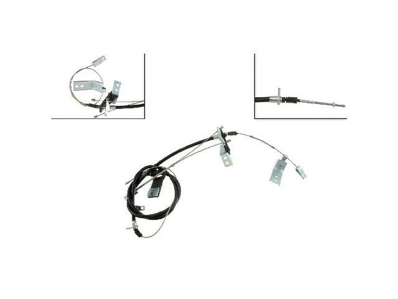 Parking Brake Cable - Compatible with 1986 - 1992 Nissan D21 4WD ...