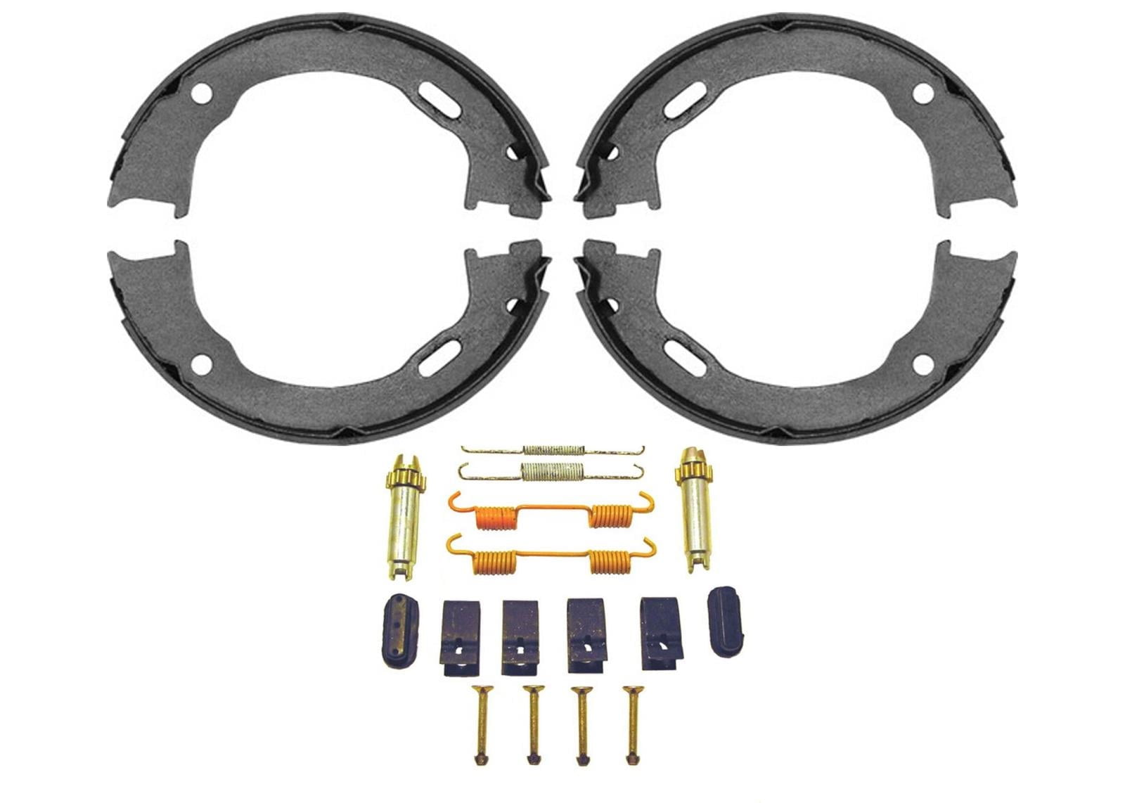 Parking-Emergency Brake Shoes + Hardware For 03-2007 Jeep Liberty REF ...