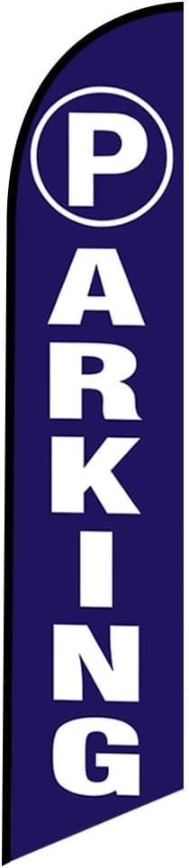 Parking Feather Banner Swooper Flag, Replacement Flag Only - Walmart.com