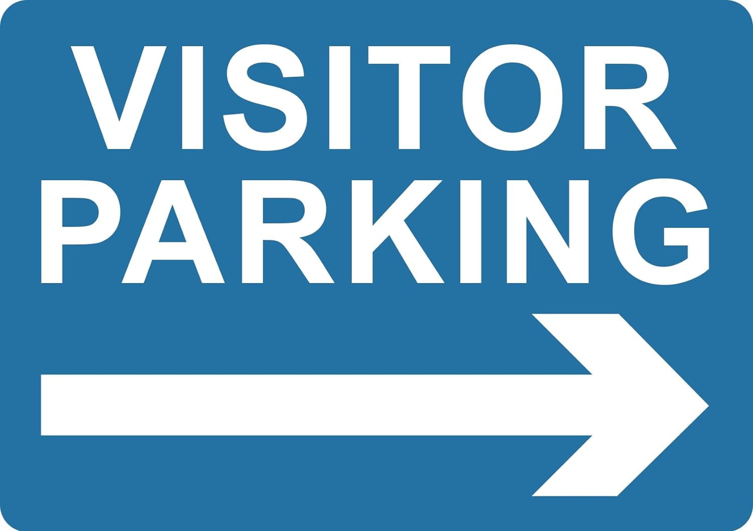 Parking For Visitors Sign Landscape Direction Signs Metal Sign Danger ...