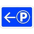 Parking Left Arrow Sign - Walmart.com