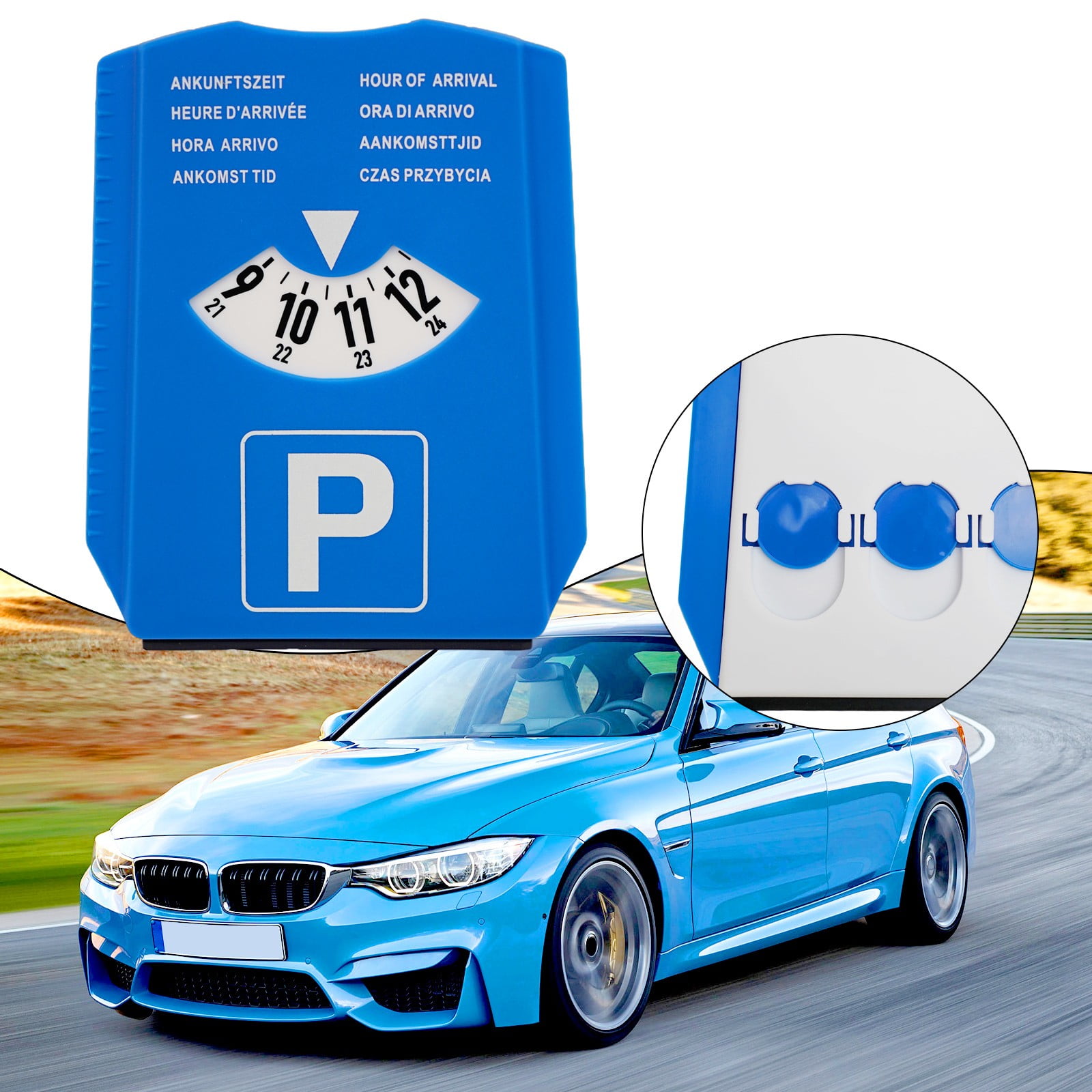 Parking Meter Ice-Scraper Timing Display Disc Windshield Snow Shovel ...