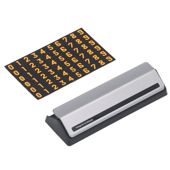 Parking Number Plate For Cars, Eco,Friendly, Small Size, Won't Block ...