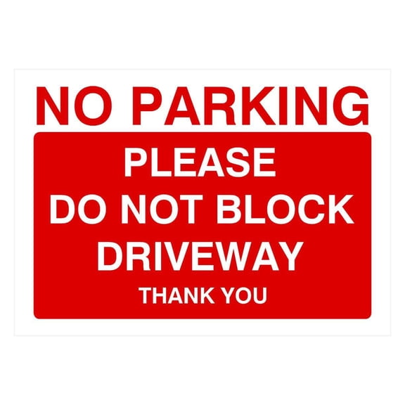 No Parking Signs