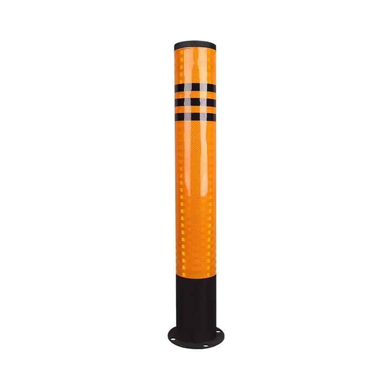 Parking Post, Yellow Steel Bollard, Barrier Safety Bollard Post, with ...