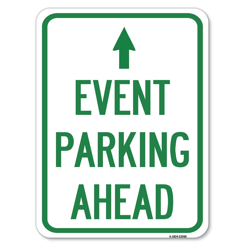 Parking Sign & Post Kit | 18" X 24" Heavy-Gauge Aluminum Rust Proof ...