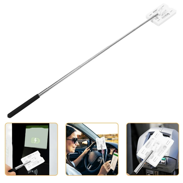 Parking Stick Payment Sign Holder Car Card Swiping Rod Toll Pass Tag ...