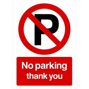 No Parking Signs