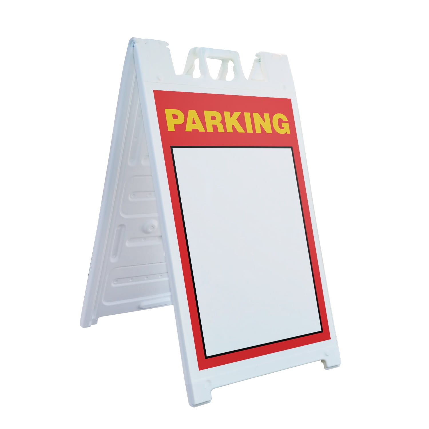 Parking Variable 24" x 36" Double Sided A-Frame Sidewalk Sign Includes ...