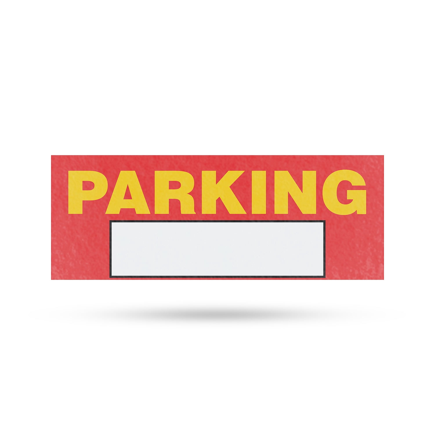 Parking Variable Vinyl Decal 36 Inch x 14 Inch Weatherproof Heavy-Duty ...