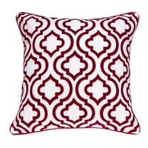 Parkland Collection Cameo Black and White Decorative Throw Pillow, 20 x ...