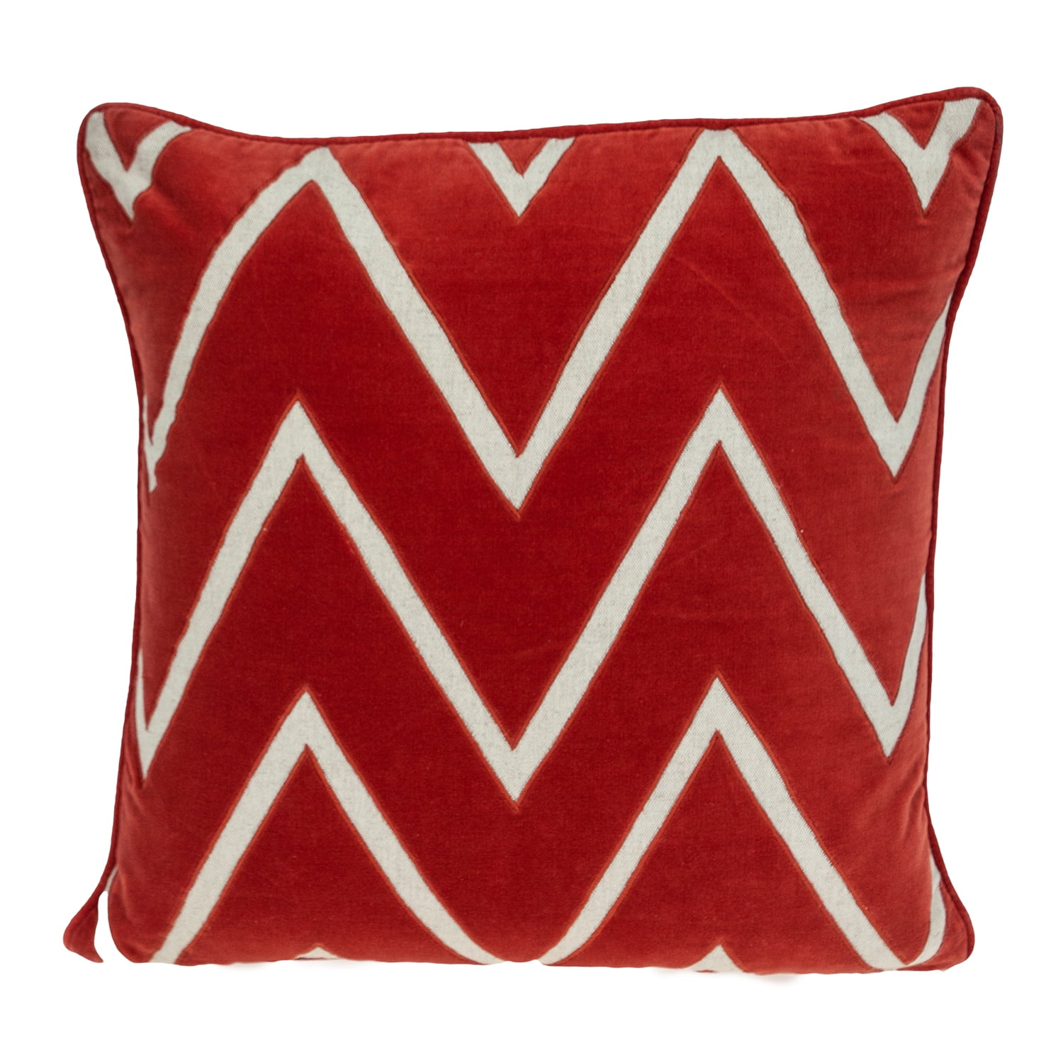 Parkland Collection Onyx Crimson Throw Pillow - Walmart.com