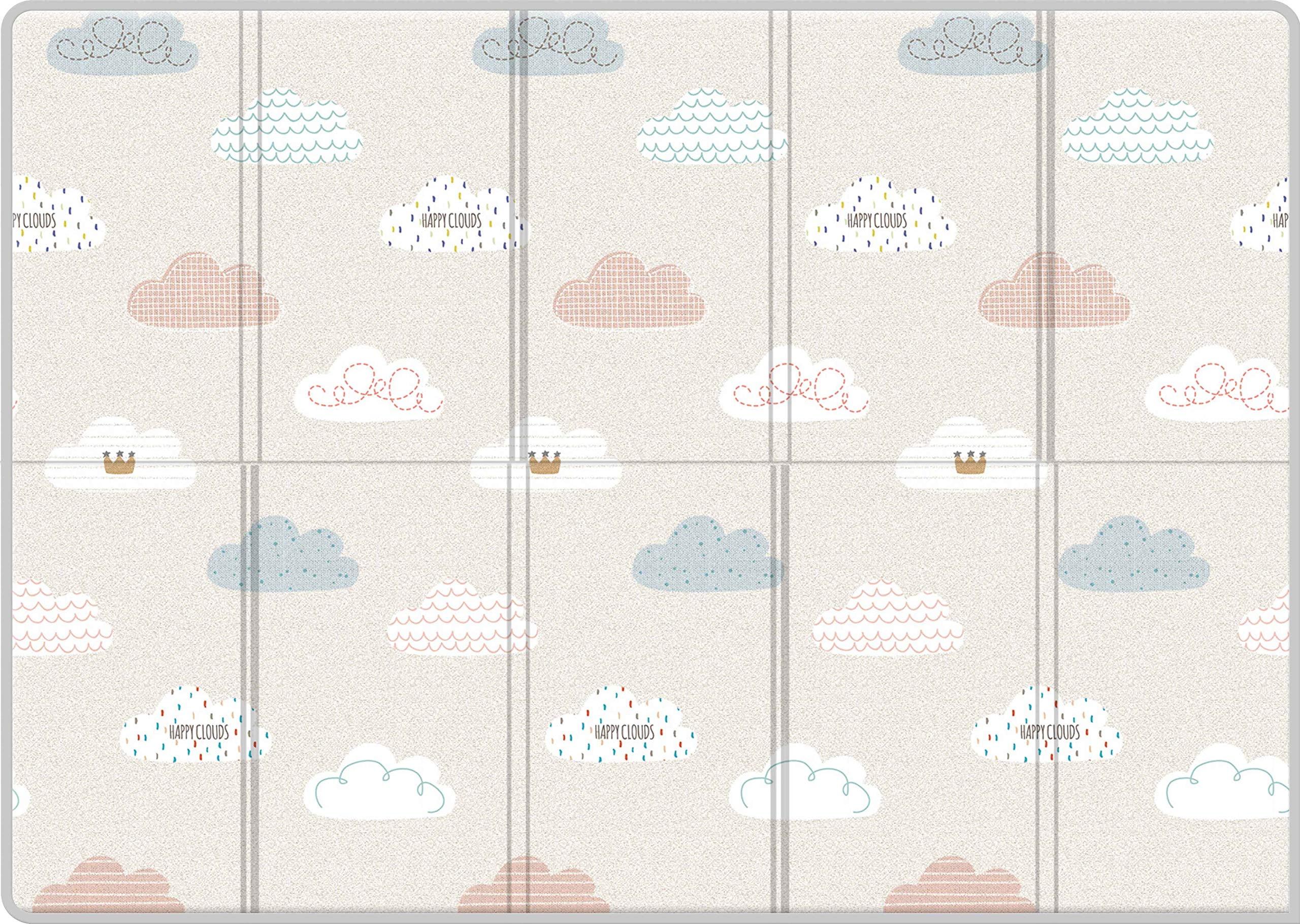 Parklon Silky Cotton Foldable Baby Play Mat -Large Size (78.7x55.1 ...