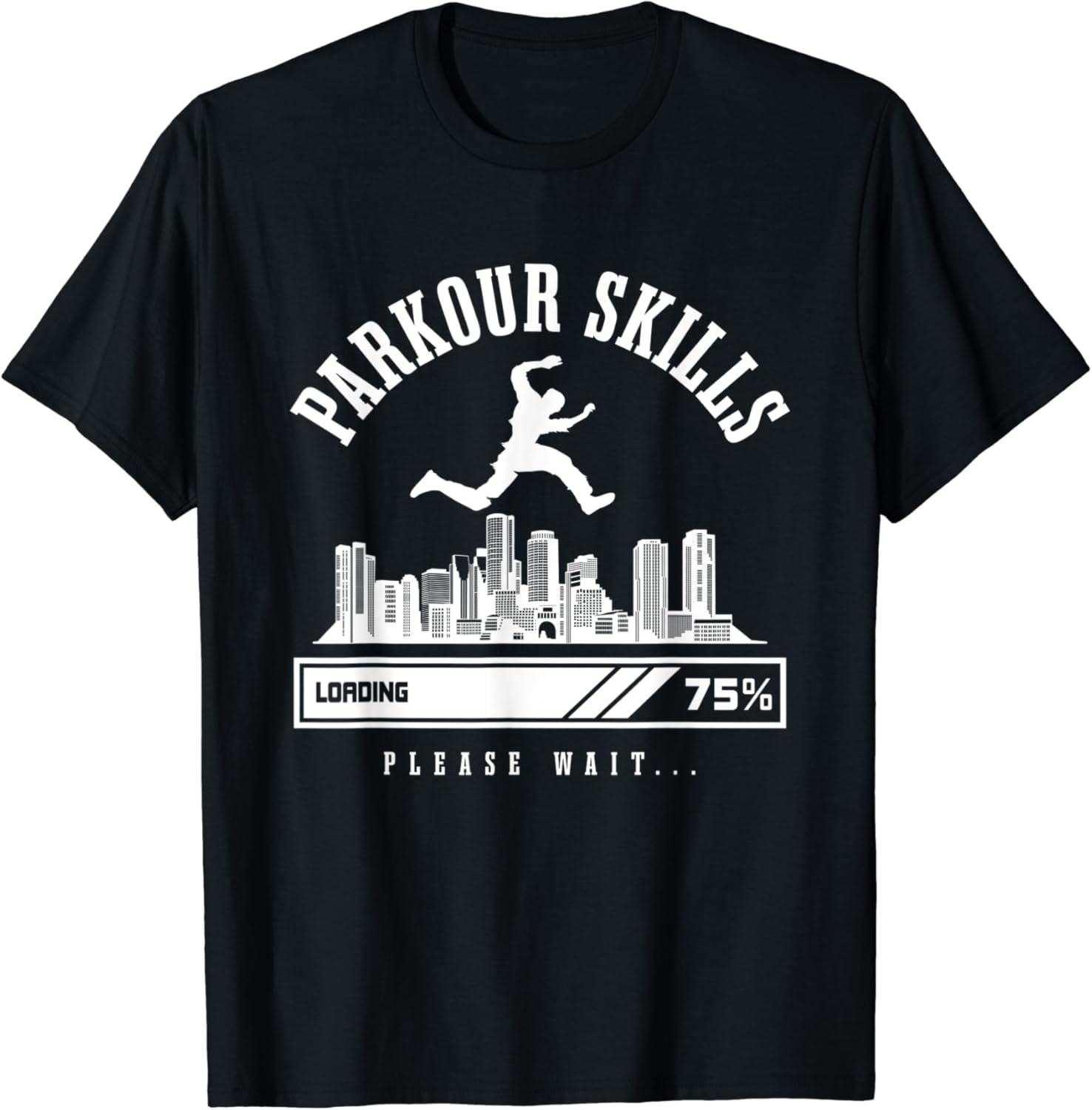 Parkour Athletes Traceurs Obstacle Freerunner Skills Urban T-Shirt ...