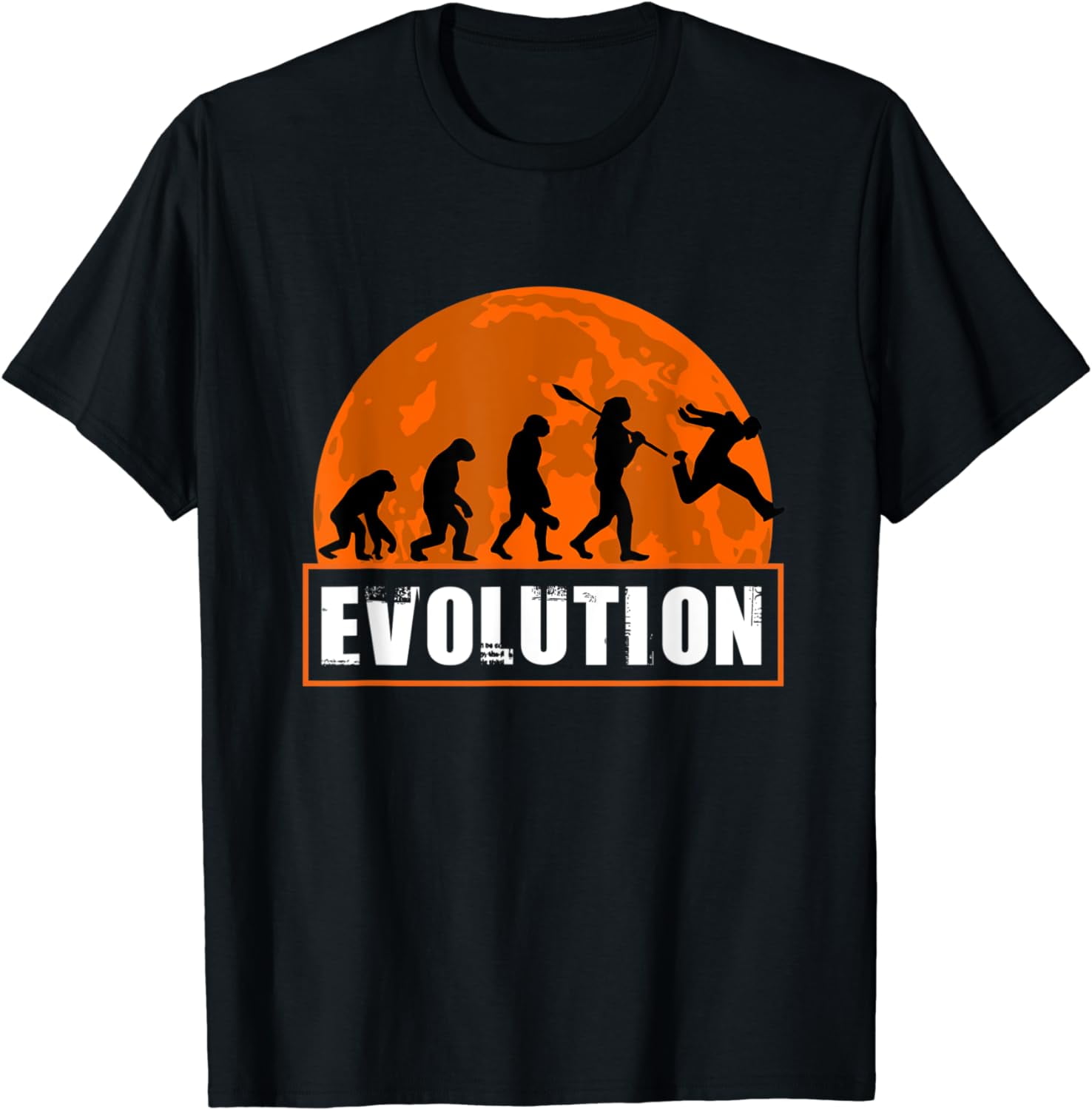 Parkour Evolution Funny Human Evolution for Parkour T-Shirt - Walmart.com