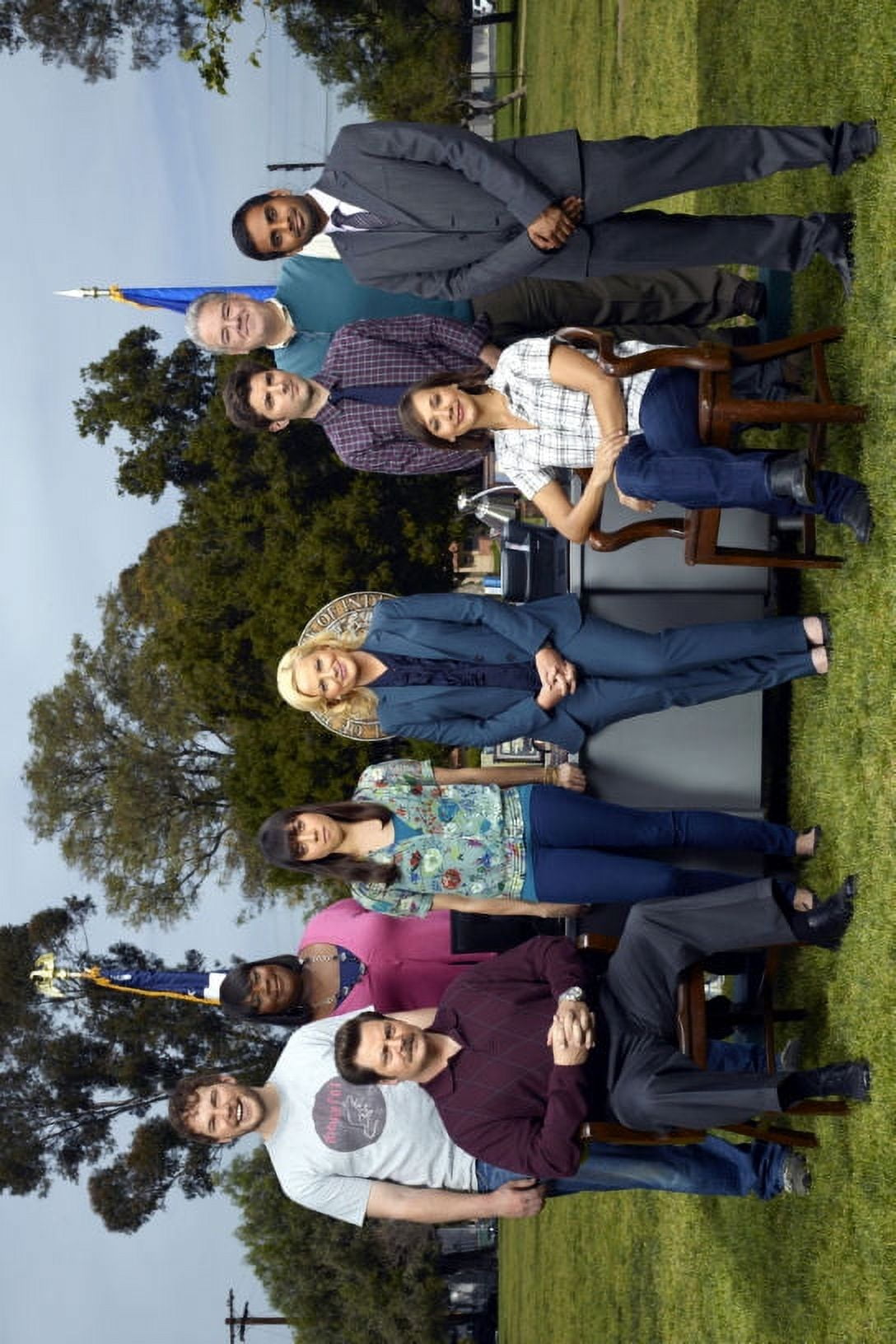 Parks And Recreation Poster 12x16 Print on Metal Sign 12in x 16in ...