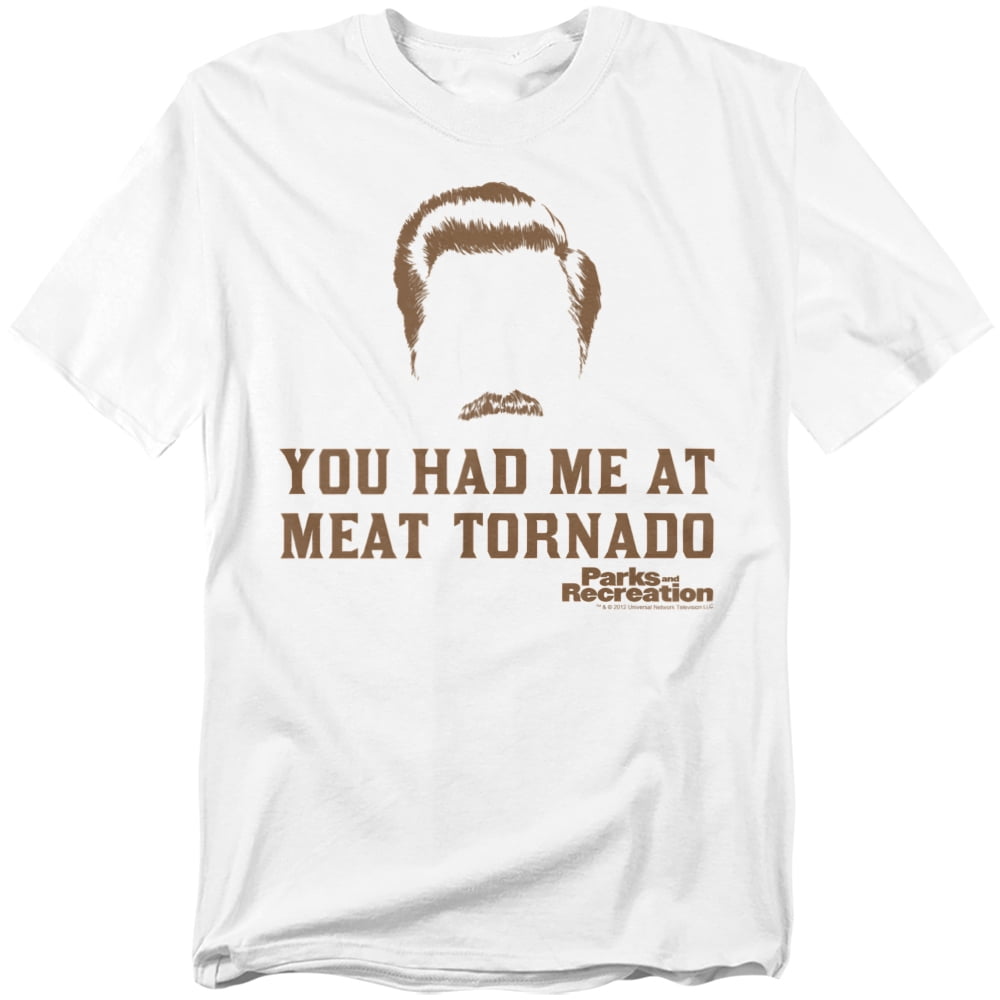 Parks And Rec T-Shirt Meat Tornado Unisex Graphic Tee For Men & Women ...