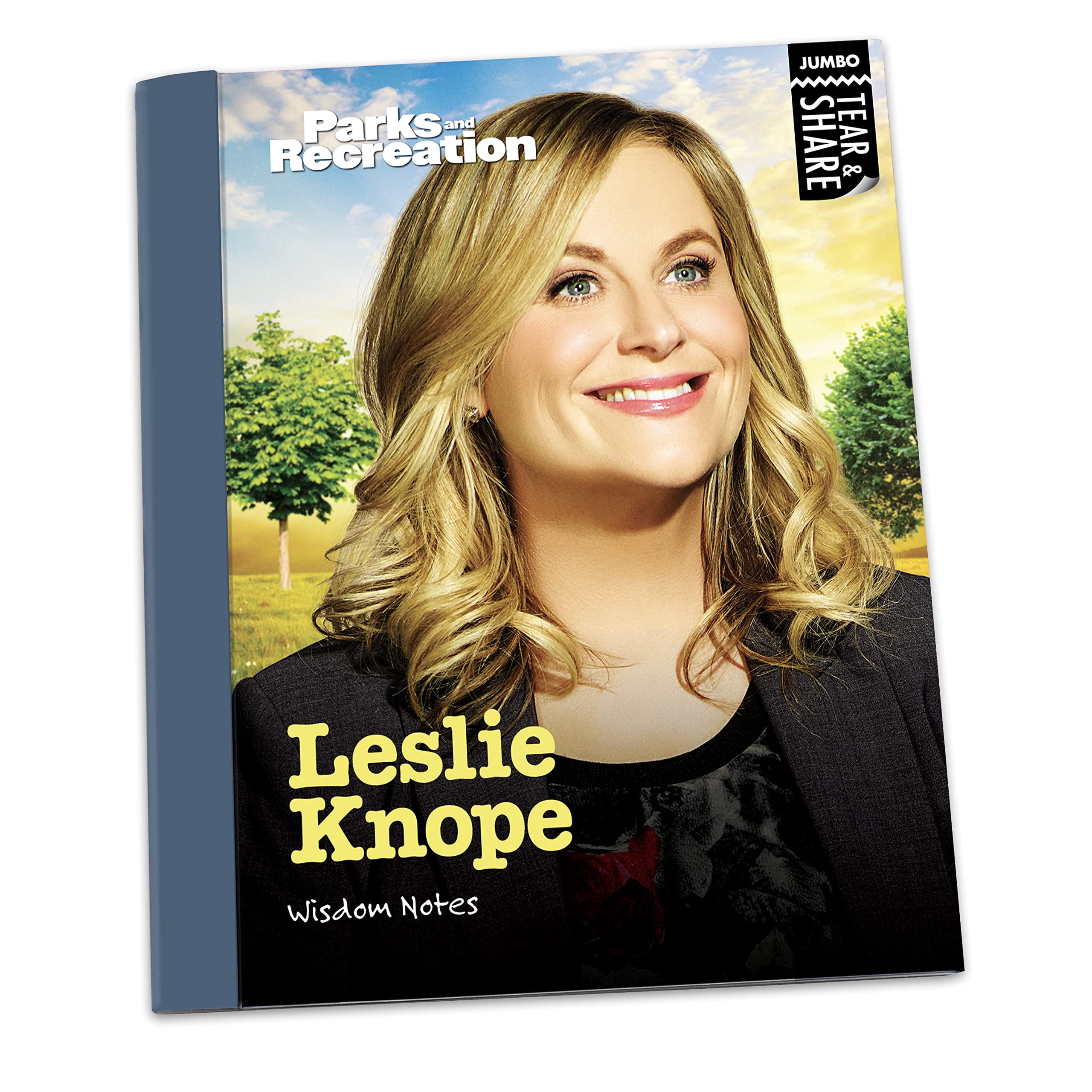 Parks and Recreation Merchandise, Leslie Knope Jumbo Wisdom Notes Funny ...
