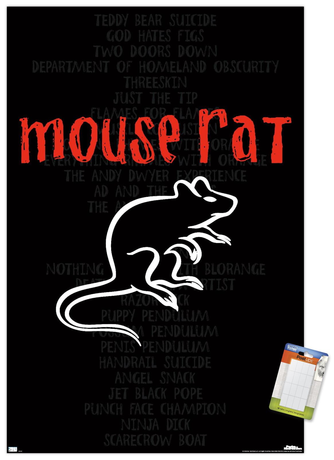 Parks and Recreation - Mouse Rat Wall Poster, 22.375" x 34" - Walmart.com