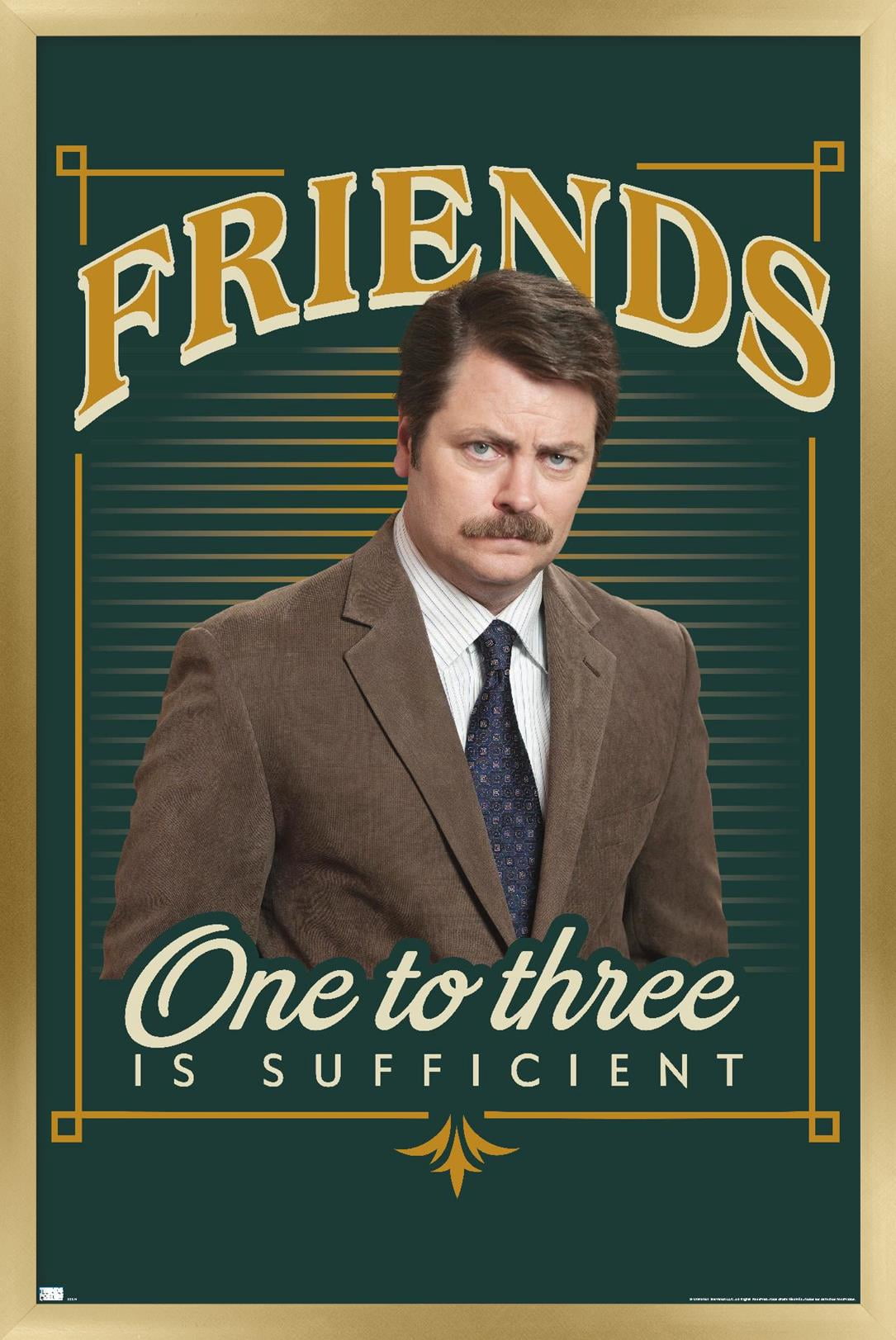 Affiche De Ron Swanson