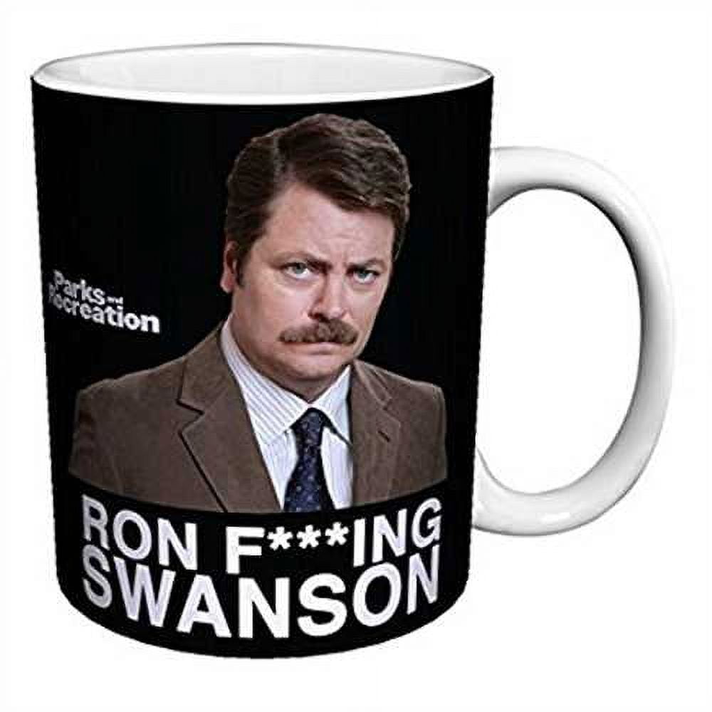 Parks and Recreation Ron Swanson Workplace Comedy TV Television Show ...