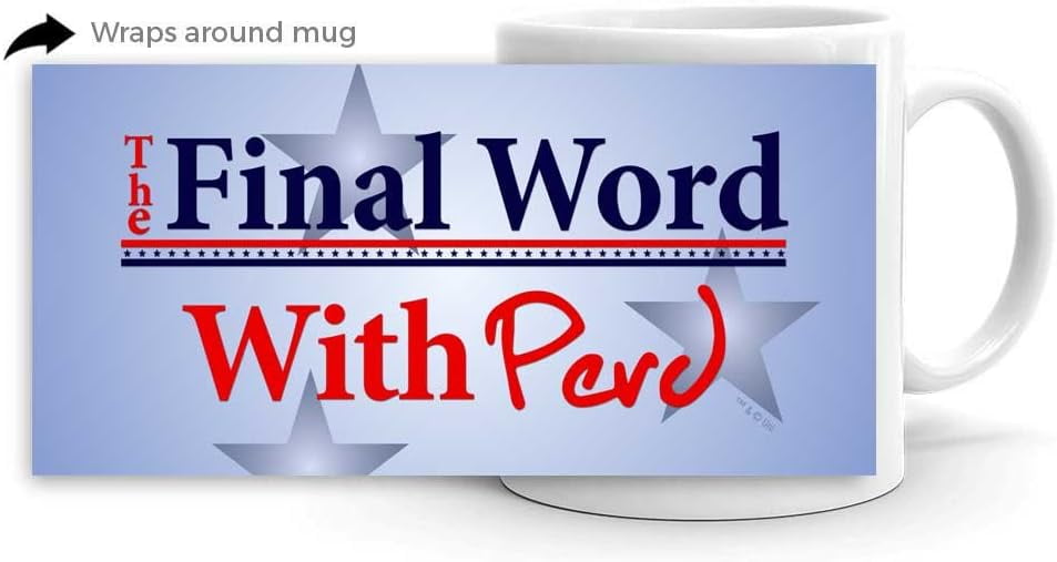Parks and Recreation The Final Word with Perd White Mug - 11 oz ...