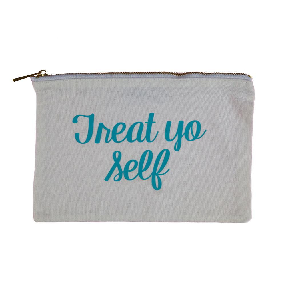 Parks and Recreation - Treat Yourself Zippered Pouch Multi Standard One ...